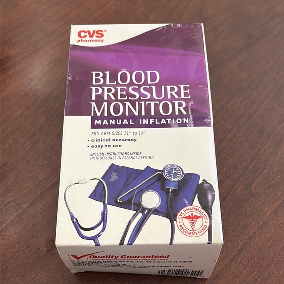 Other | Cvs Blood Pressure Monitor Manual Inflation | Poshmark